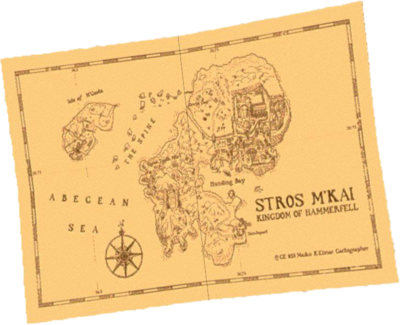 Landkarte von Stros M'Kai | ElderScrollsPortal.de