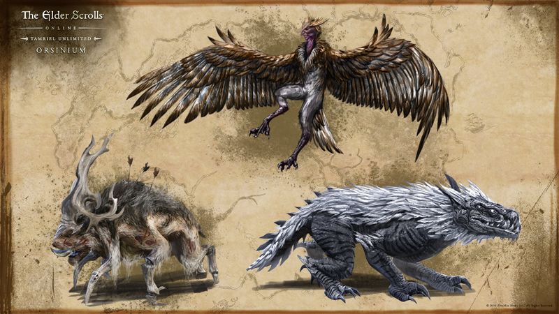 Datei:ESO Harpyie, Echatere, Durzog Concept Art.jpg – Tamriel-Almanach ...